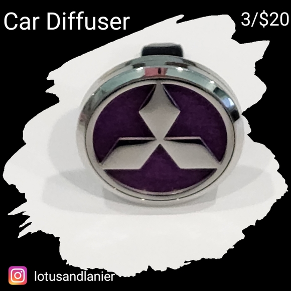 Jewelry | Mitsubishi Silver Large Car Diffuser W One Felt Pad 32 | Poshmark